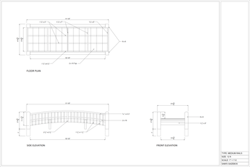 Garden Bridge12 ft-SamsGazebos Handcrafted Garden Structures