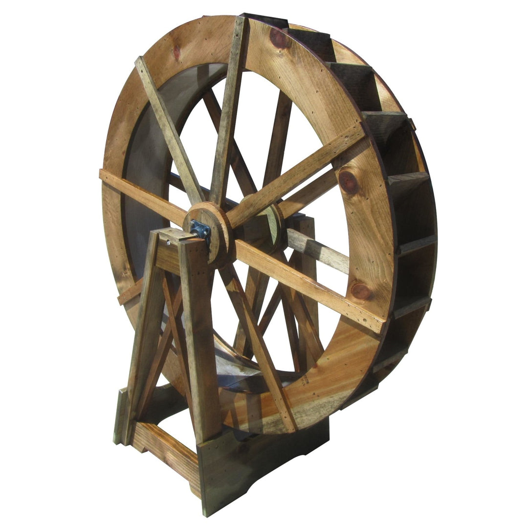 Handcrafted Decorative Wooden Water Wheels for sale – SamsGazebos ...