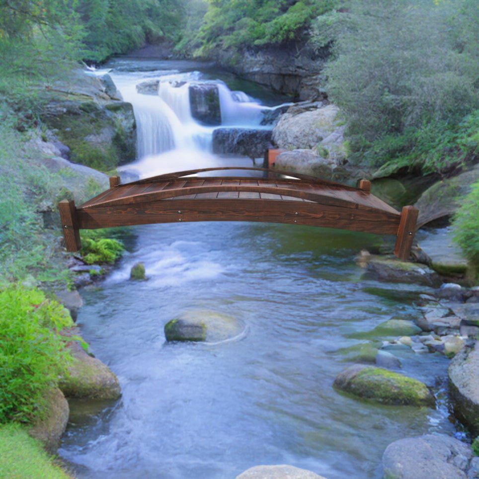 10 ft Commercial Grade Japanese-Inspired Zen garden bridges ...