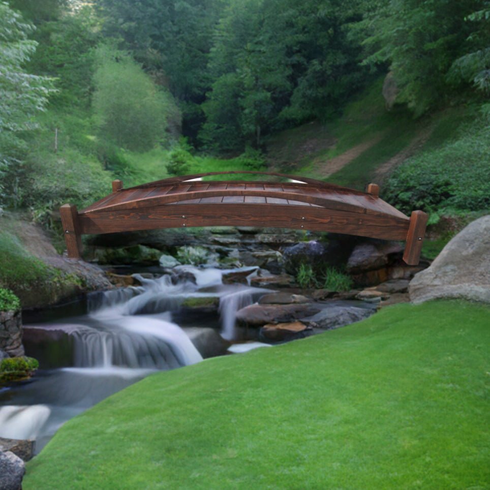 10 ft Commercial Grade Japanese-Inspired Zen garden bridges ...