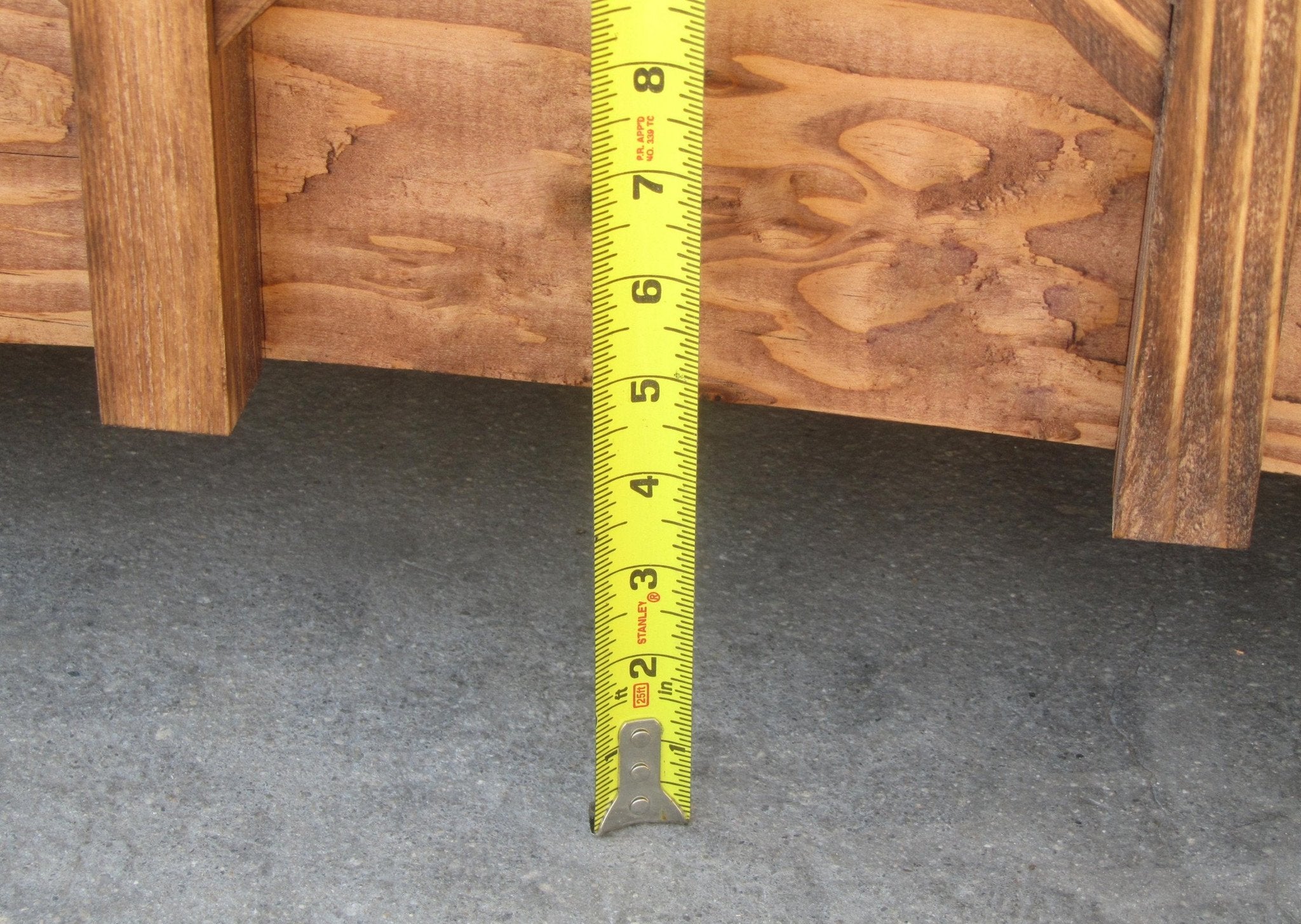 6 ft Small Wooden Garden Bridge Arch